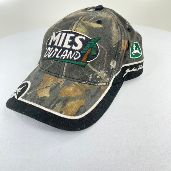 John Deere | Accessories | Polaris Cap Osfm John Deere Camouflage Black ...